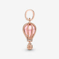 Charm pendente Mongolfiera rosa scintillante - 789434C01 – Simmi ...