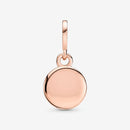 Charm pendente scintillante con pavé e O coronata - 789055C01 – Simmi ...